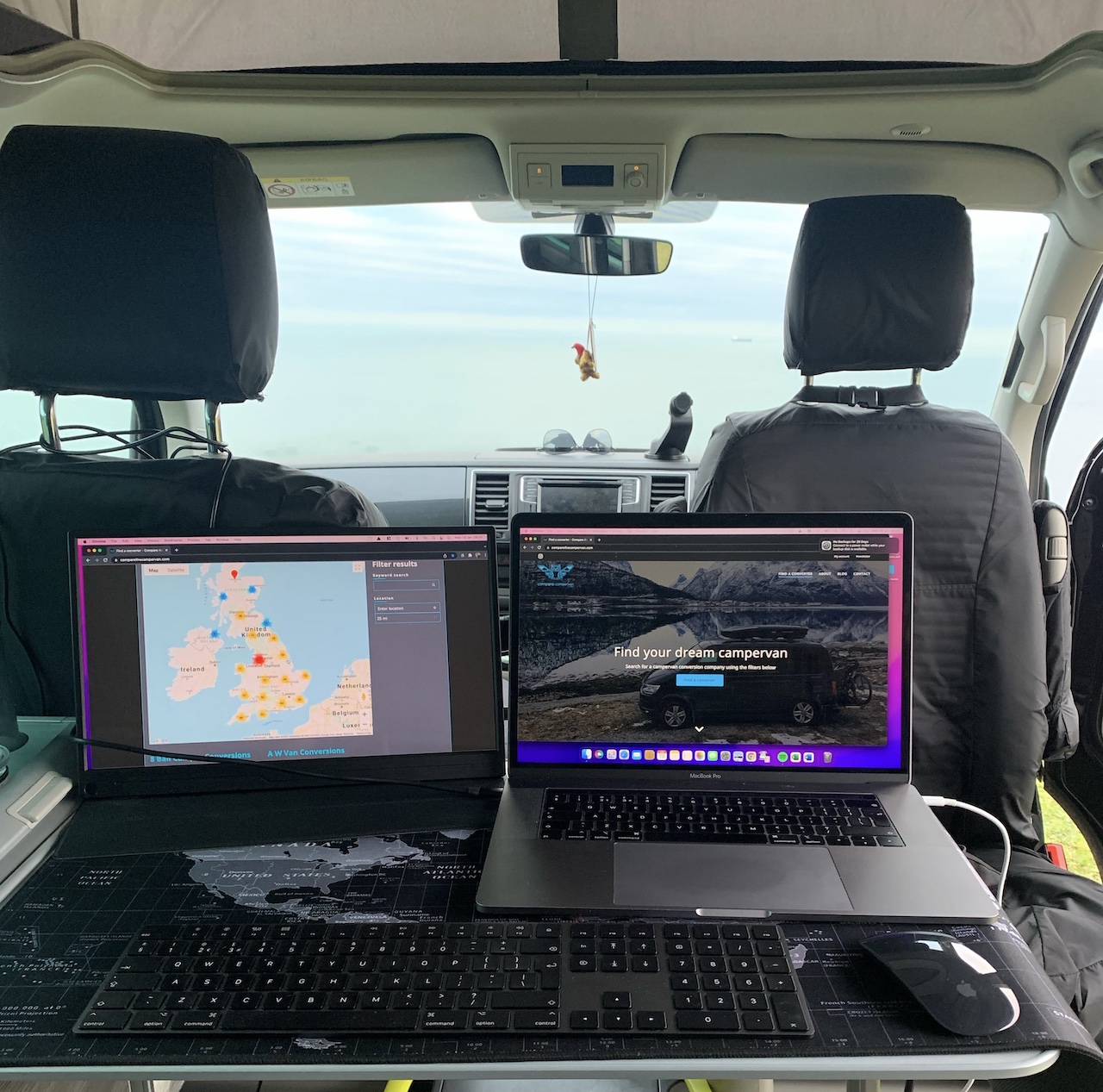 Using a campervan as a mobile office - Compare the Campervan